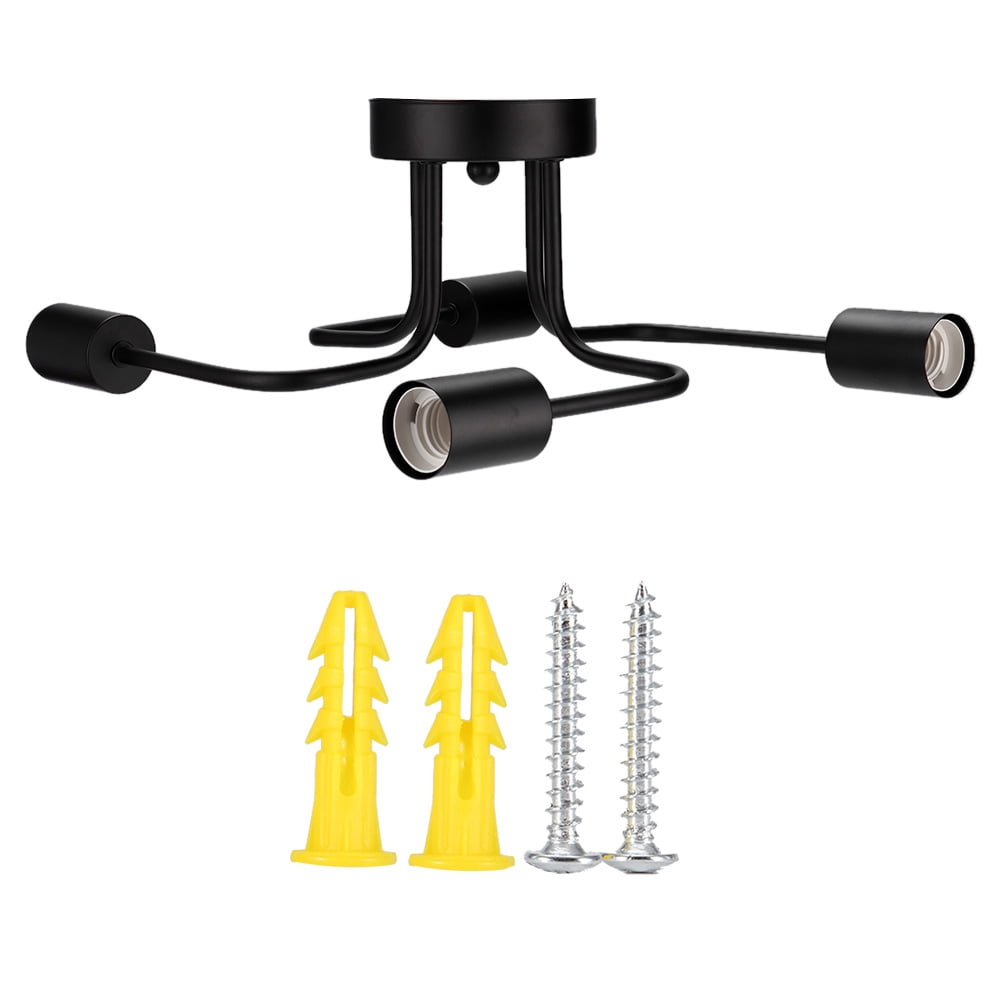 Modern Art Hanging Ceiling Fixture for 90-265V Industrial Style Black ...