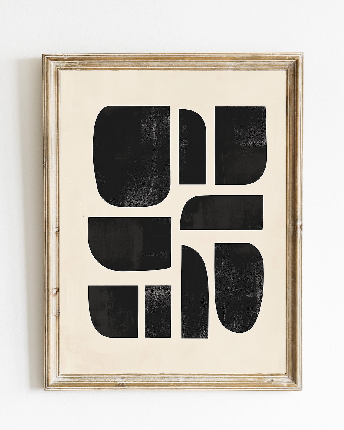 Modern Art Print Poster Mid Century Modern Print Poster Minimalistic ...
