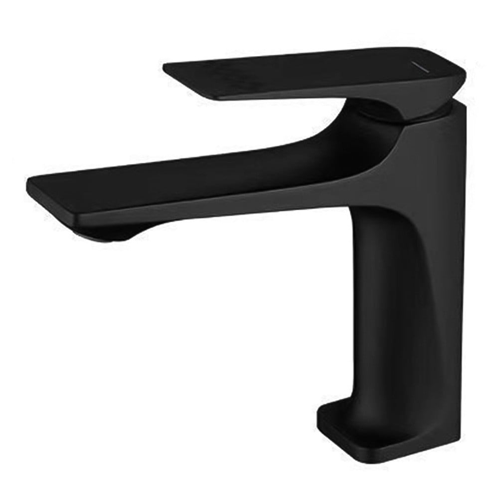 Modern Art Square Tap Bathroom Sink Hot Cold Mixer Tap Brass Vanity ...