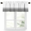 Solid Dark Valances for Windows, 42 x 12in, Teal Rod Pocket Kitchen ...