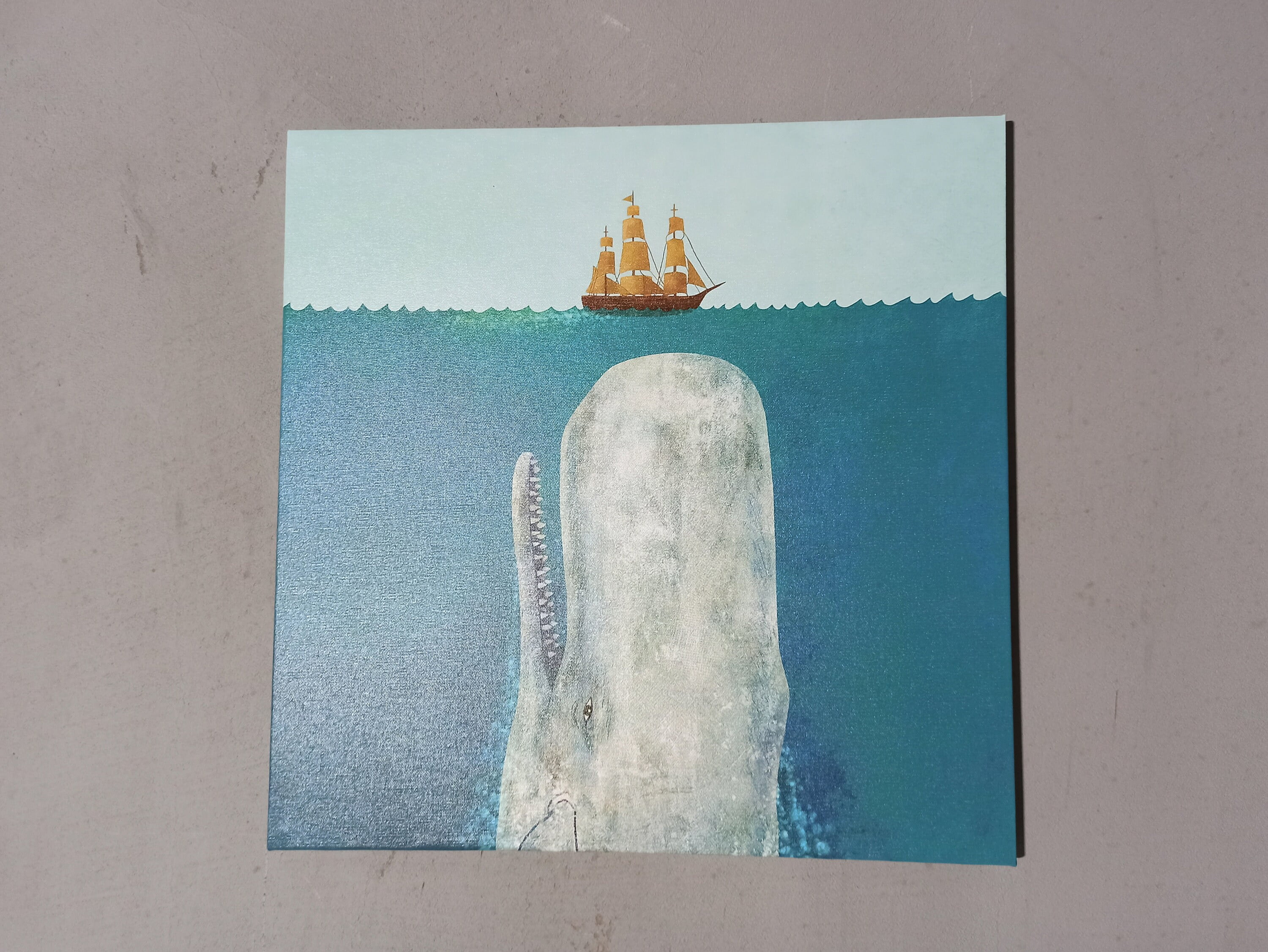 Modern Artwork, Trendy Artwork, Underwater Wall Decor, Crude Area The ...