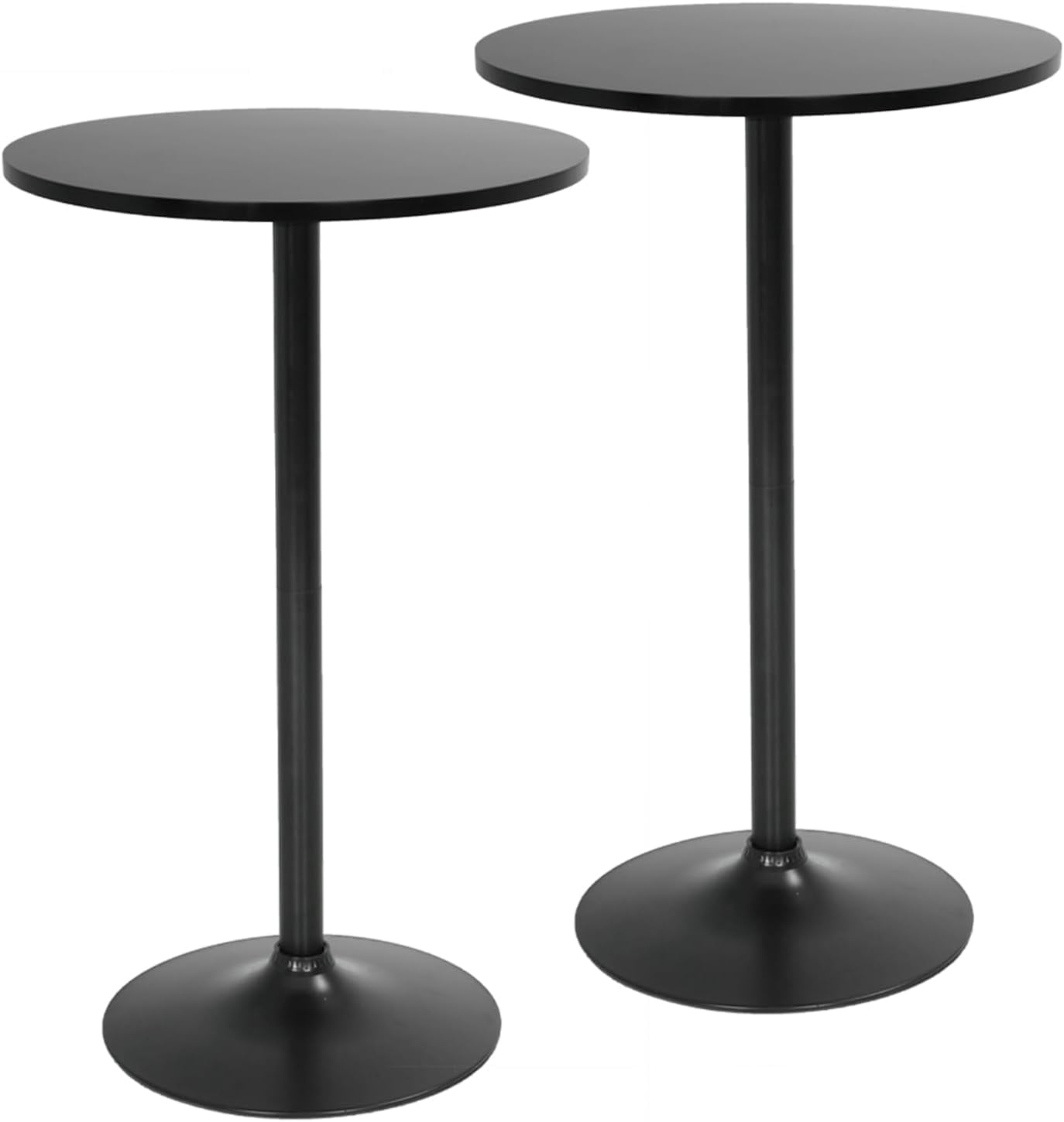 Modern Bar Table 40" Height Kitchen Dining Table Round Pub Table ...
