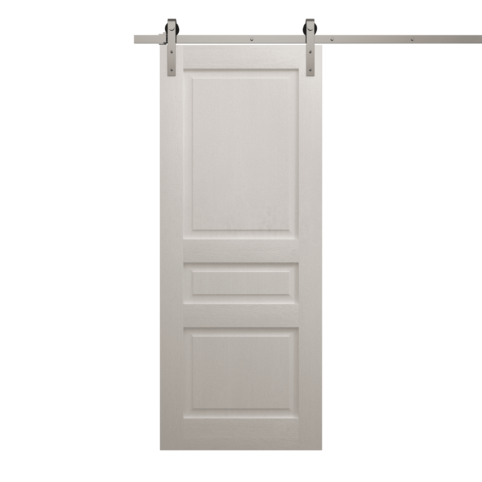 Modern Barn Door 42 x 84 inches | Ego 5012 Painted White Oak | 8FT ...