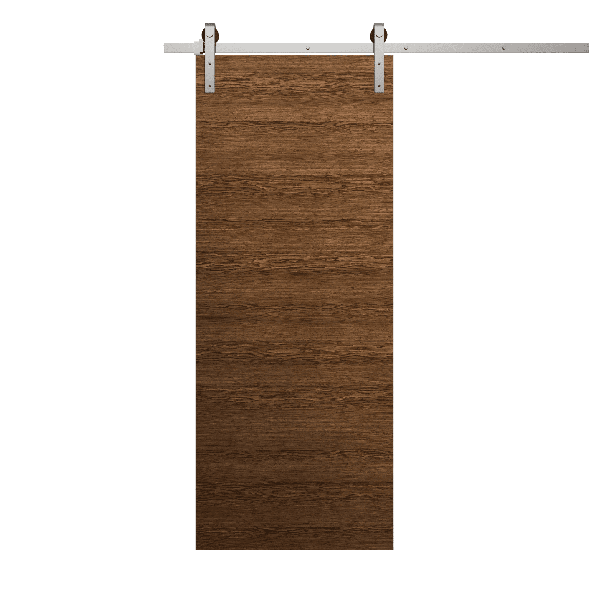 Modern Barn Door 42 x 96 inches | Ego 5000 Cognac Oak | 8FT Silver Rail ...