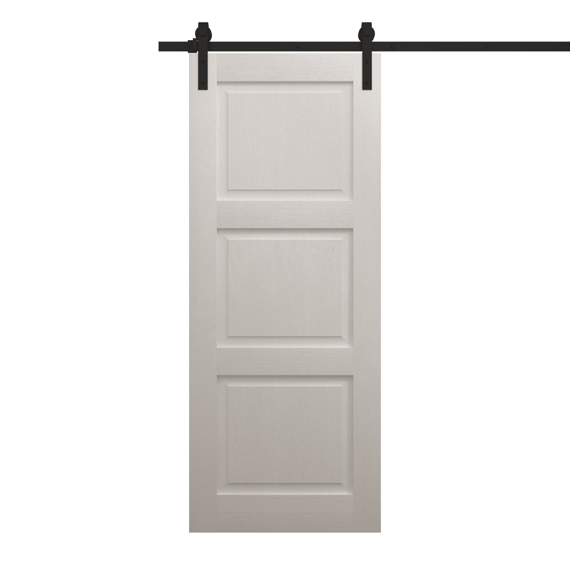 Modern Barn Door 42 x 96 inches | Ego 5010 Painted White Oak | 8FT Rail ...