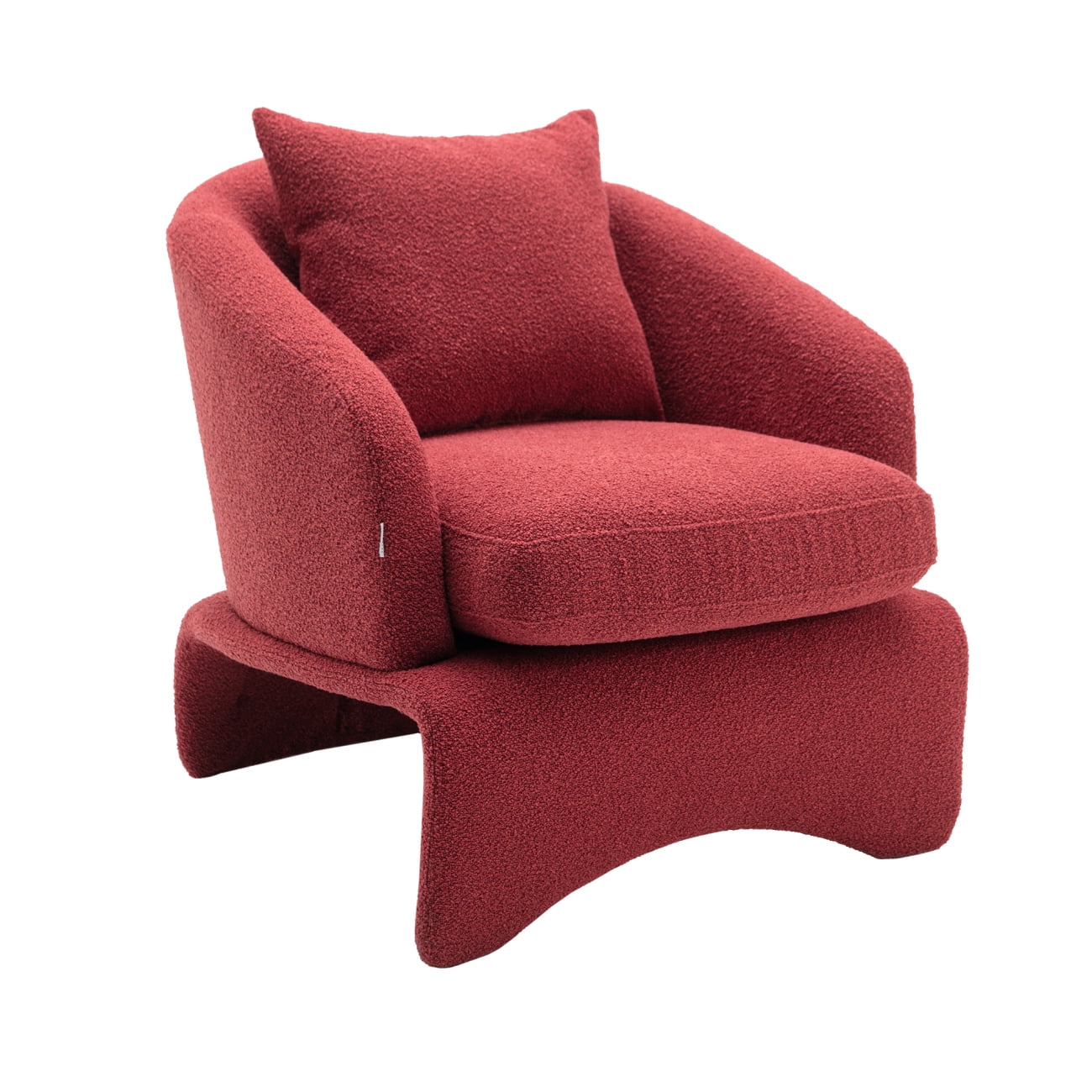 Modern Barrel Chair Accent Armchair, Comfortable Primary Living Room ...
