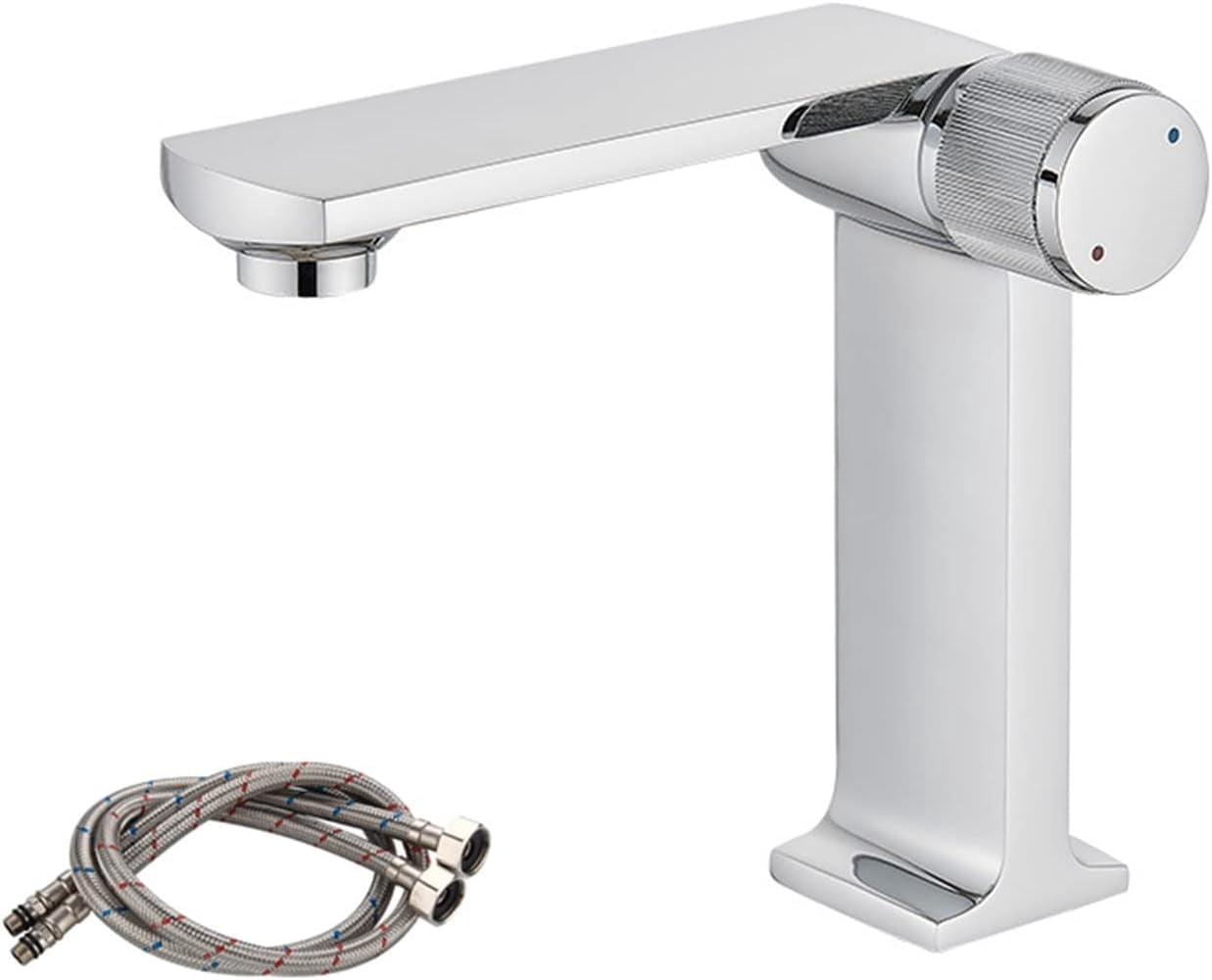 Modern Bathroom Basin Faucet Black Chrome Gold Simple Wash Basin Tap ...