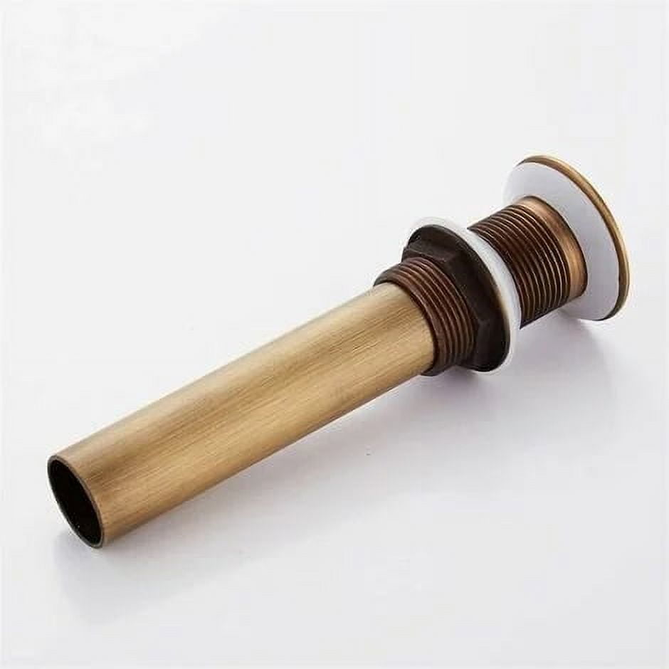 Modern Bathroom Sink Drain Pop Up, Solid Brass Construction for ...
