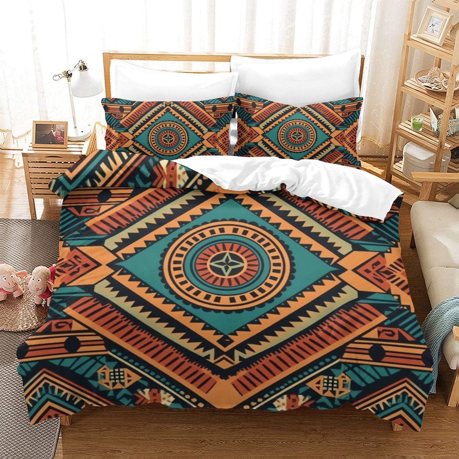 Modern Bedroom Decor Comforter Cover Set with Pillowcase Bohemian ...