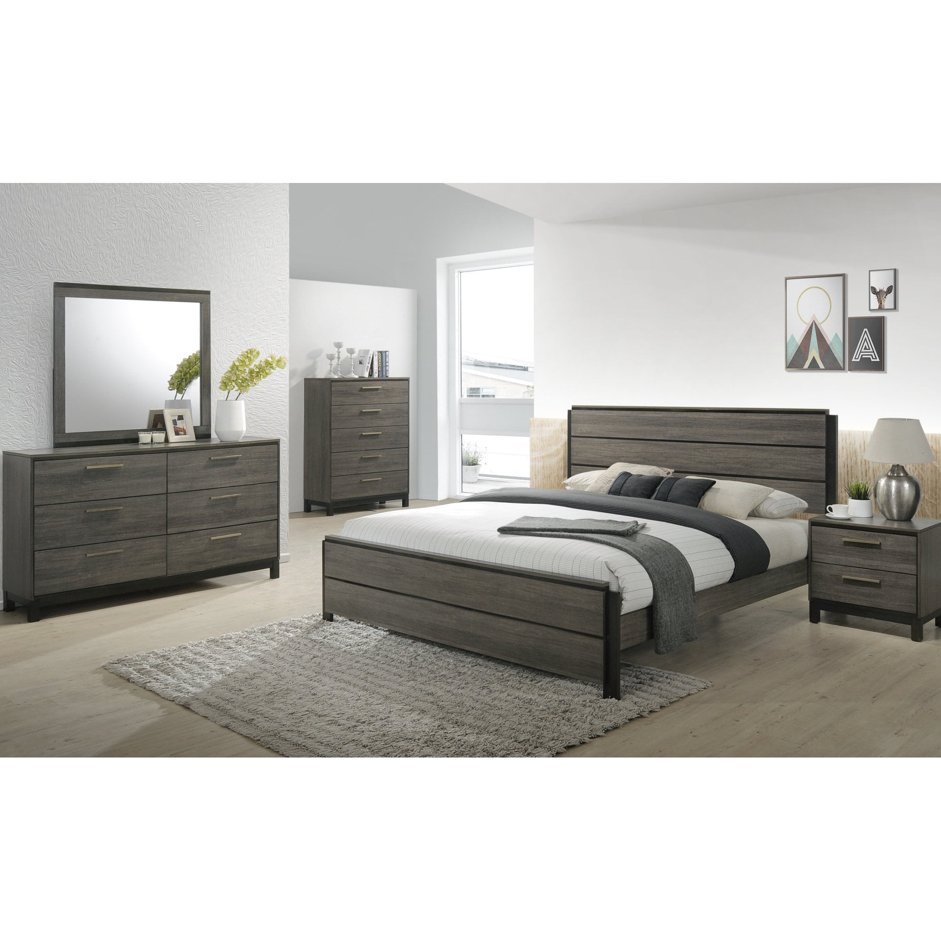 Modern Bedroom Set+Gorges Grain Stylized Inlay”-“Bedroom Decorating ...