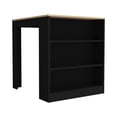 Black and Pine Modern Kitchen Counter Dining Table / Useful for ...