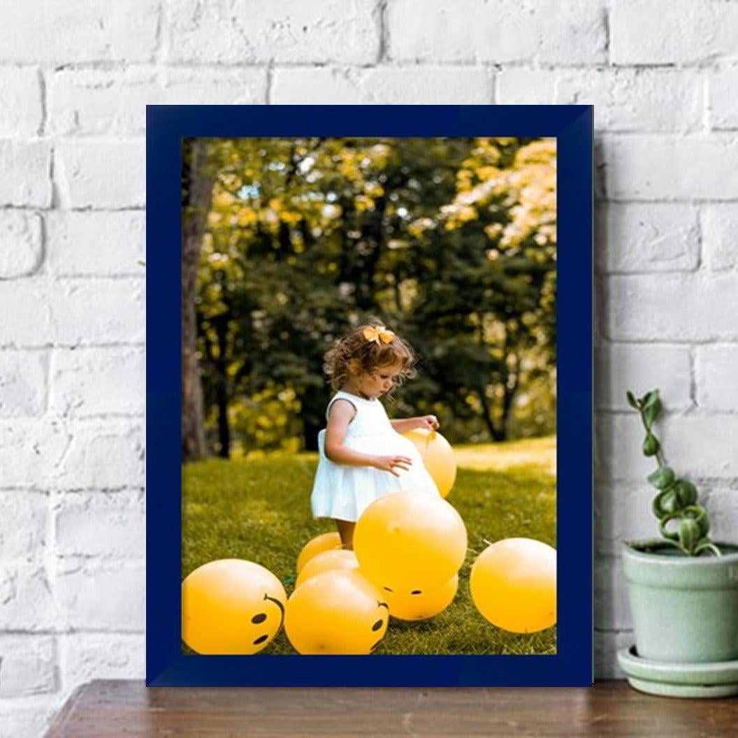 Modern Blue Picture Frame Gallery Wall Hanging - Walmart.com