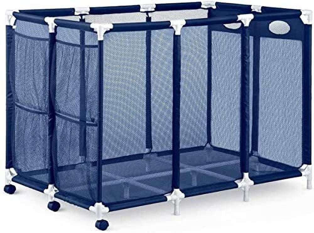 Modern Blue Pool Storage Bin - XX-Large | Nylon Mesh Basket Organizer ...