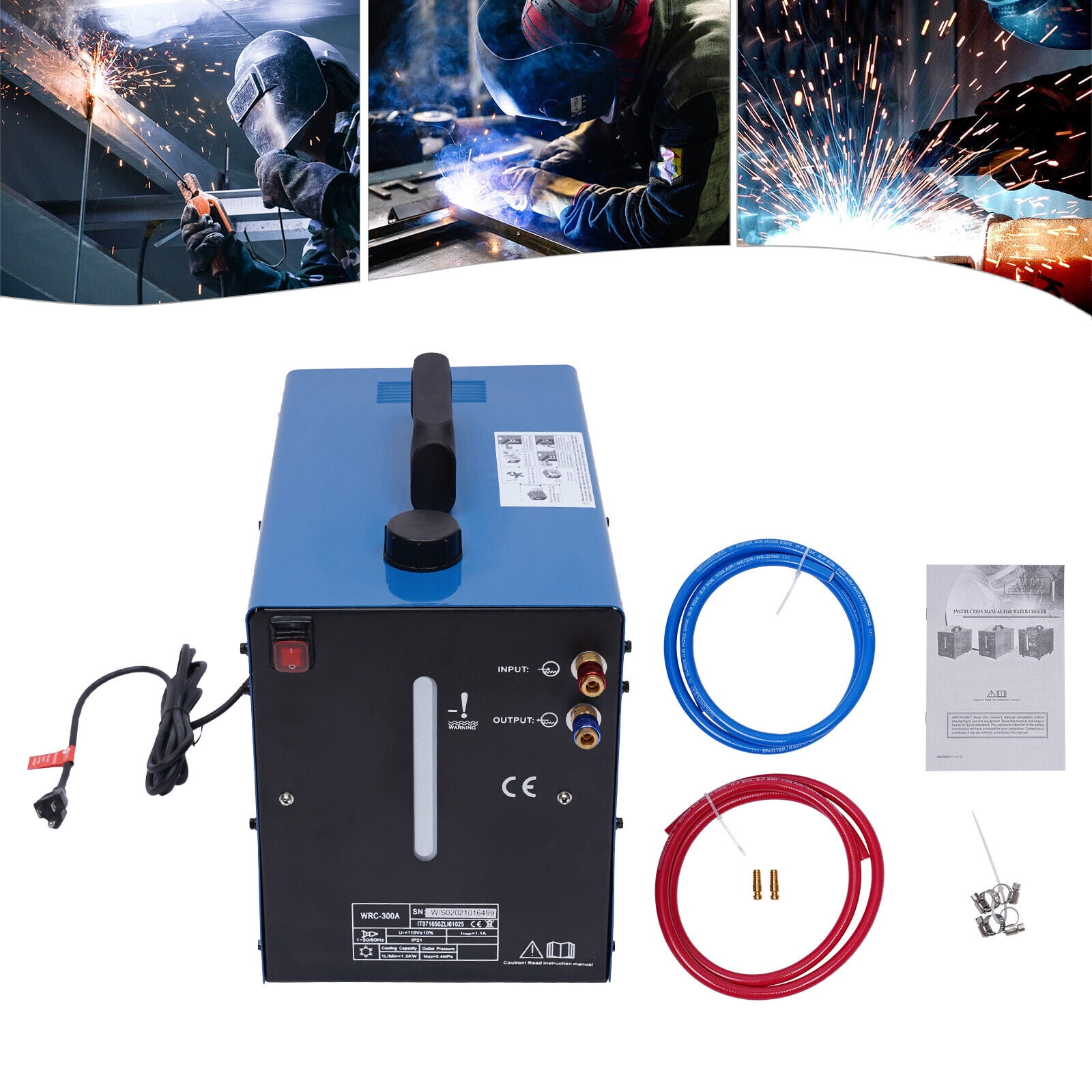 Modern Blue Welding Water Cooler for TIG Welders(not included) 370W ...