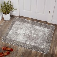 MeyJey Oriental Indoor Living Room Area Rug 8'x10' Green, Non-Slip ...