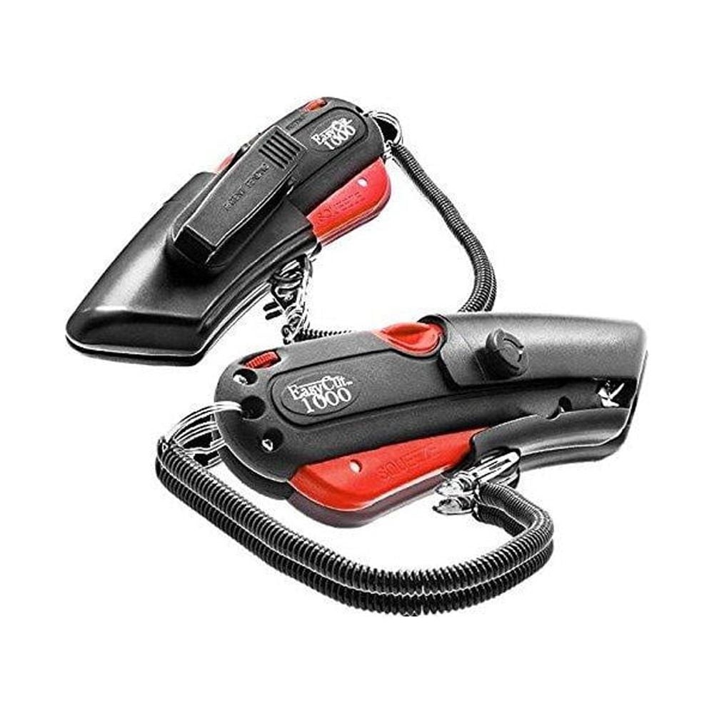 Modern Box Cutter, extra tape cutter at back, dual side edge guide, 3 ...