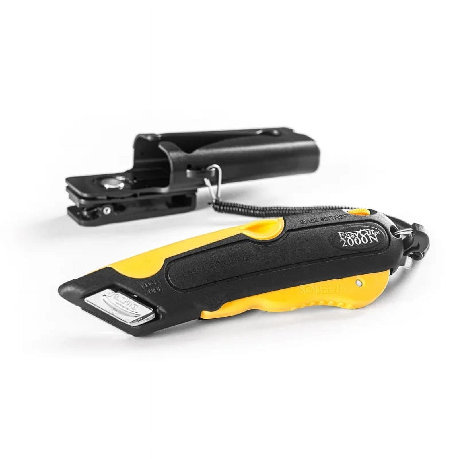 Modern Box Cutter, extra tape cutter at back, dual side edge guide, 3 ...