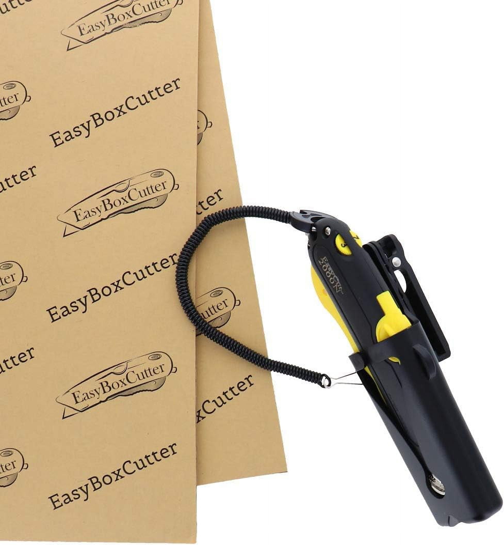 Modern Box Cutter for Use - Extra tape cutter at back, dual side edge ...