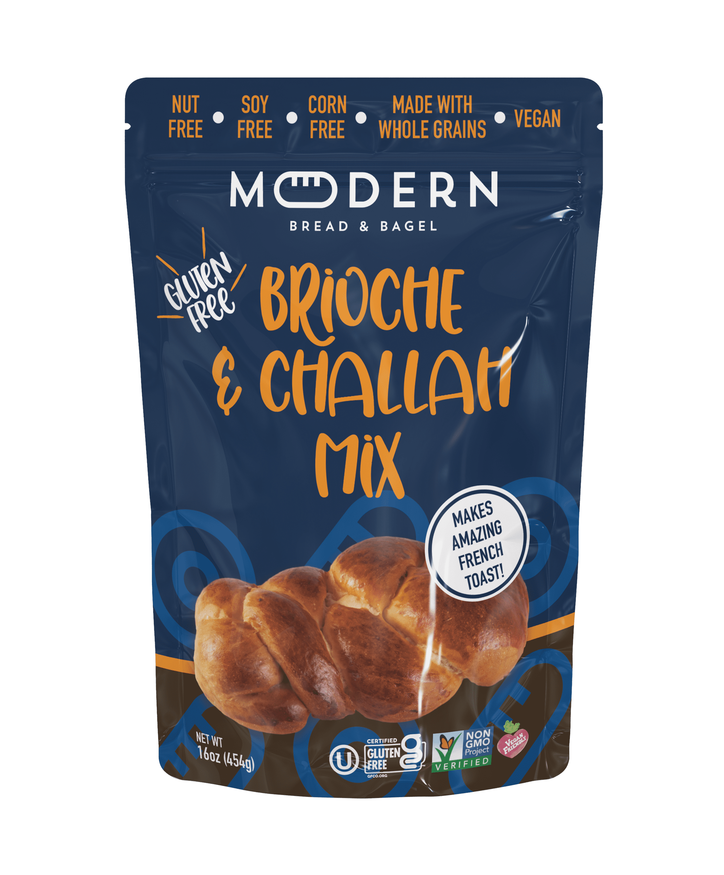 Modern Bread & Bagel Brioche & Challah Mix, Certified Gluten-Free ...