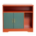 Modern Cat Litter Box Enclosure Cabinet with Shelf 31 Inch Hidden ...