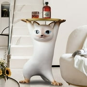 White Cat Meme Table