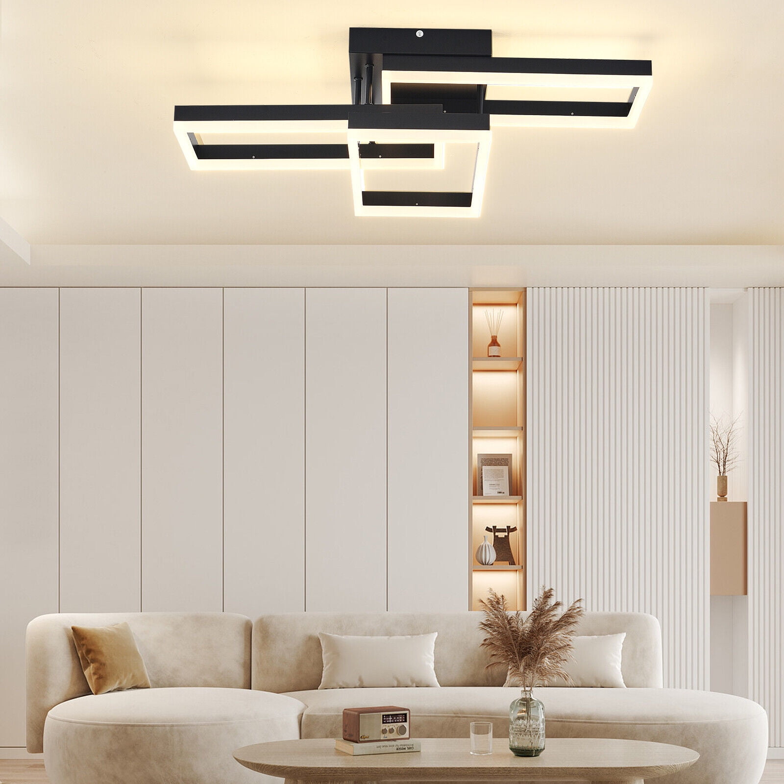Modern Ceiling Light 3000-6500K 95-260V Ceiling Mount Led Ceiling Light ...