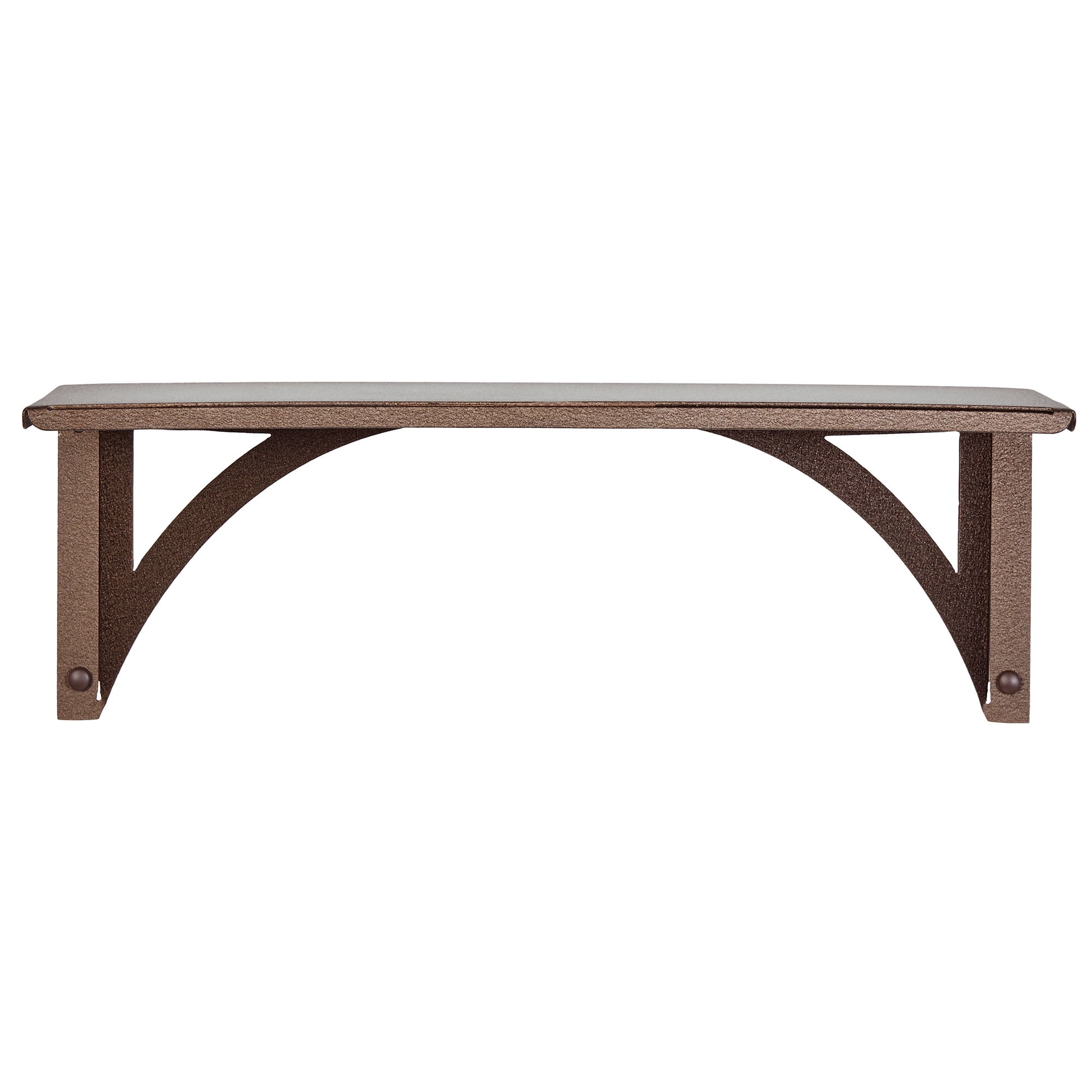Modern Century Indoor Outdoor Steel 24 Inch Wall Shelf by JasonW ...