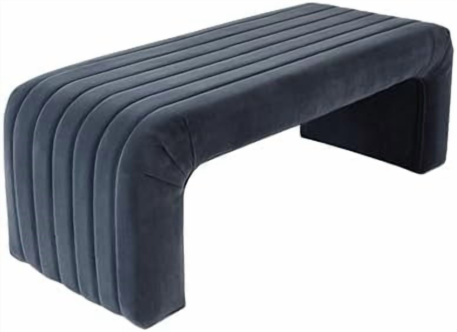 Modern Channel Tufted Ottoman Home Décor|Ottoman for Living Room ...