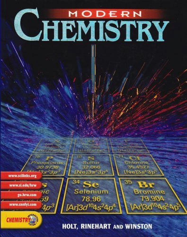 Modern Chemistry: Student Edition 2002 (Hardcover) by Holt Rinehart and ...