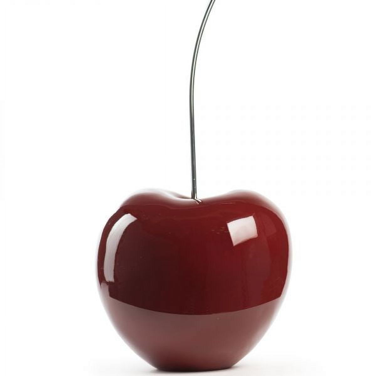 Modern Cherry Resin Sculpture Red Wine Finesse Decor - Walmart.com