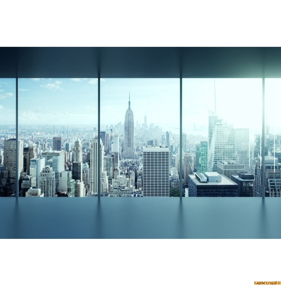 Modern City Buildings Backdrop Art Architecture Kids Adult Travel ...