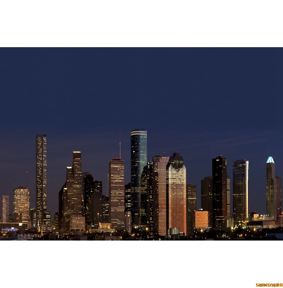 Modern City Buildings Backdrop Art Architecture Kids Adult Travel ...