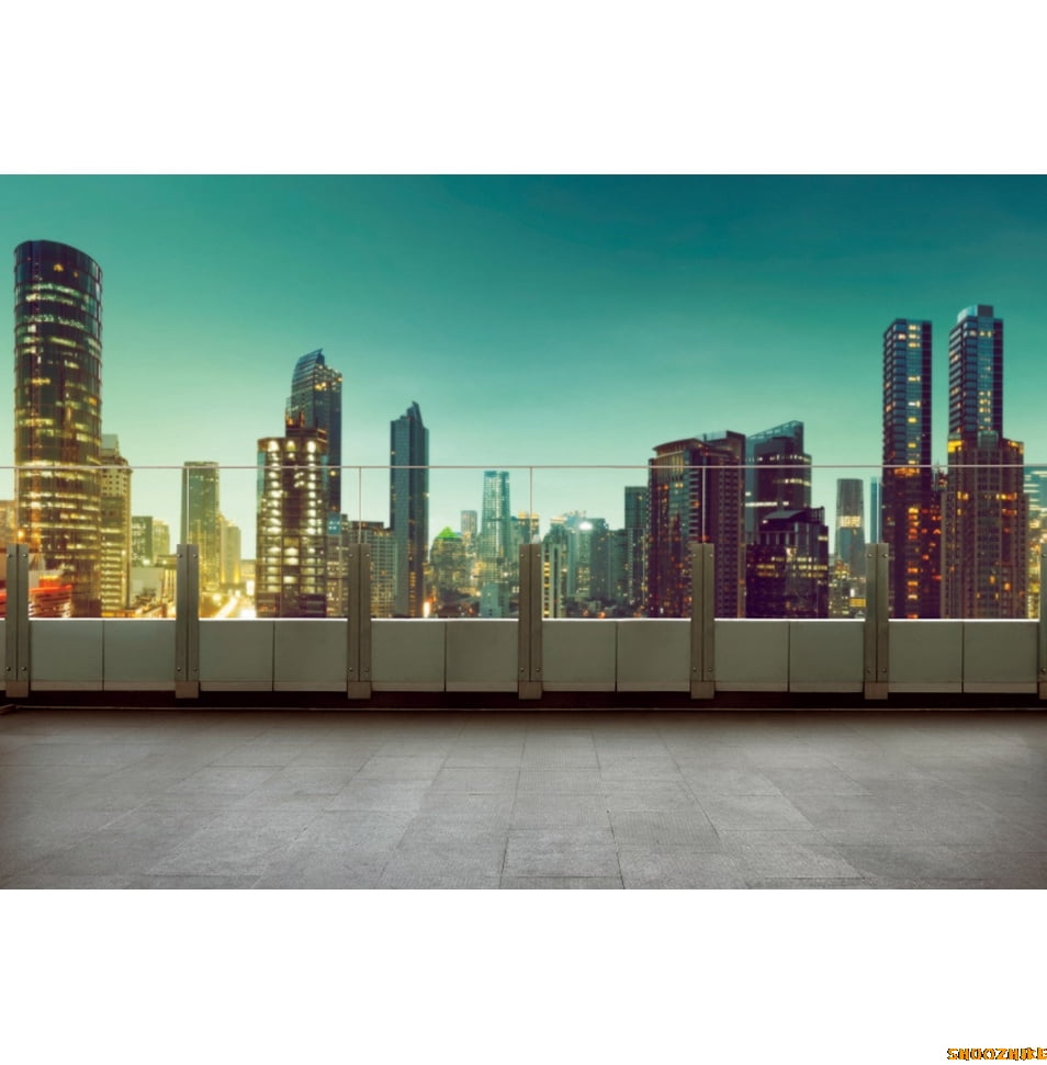 Modern City Buildings Backdrop Art Architecture Kids Adult Travel ...