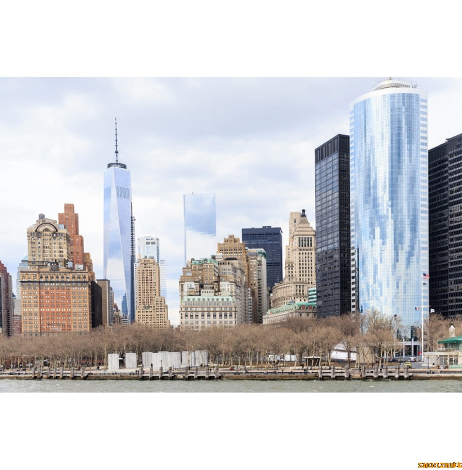 Modern City Buildings Backdrop Art Architecture Kids Adult Travel ...