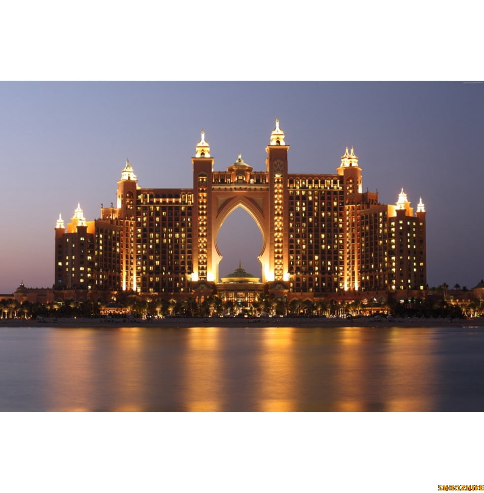 Modern City Buildings Backdrop Art Architecture Kids Adult Travel ...