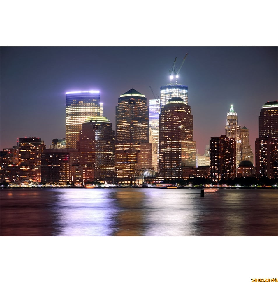 Modern City Buildings Backdrop Art Architecture Kids Adult Travel ...