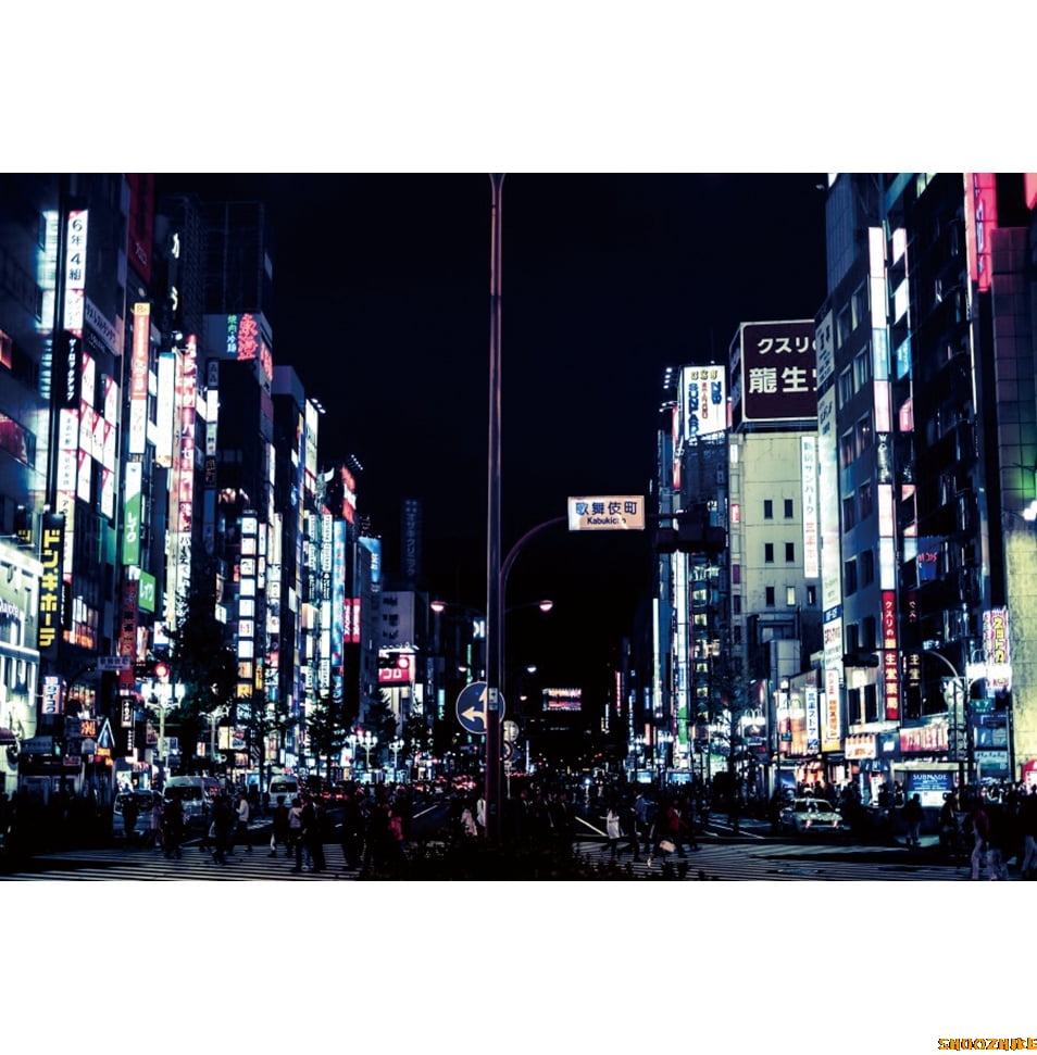 Modern City Buildings Backdrop Art Architecture Kids Adult Travel ...