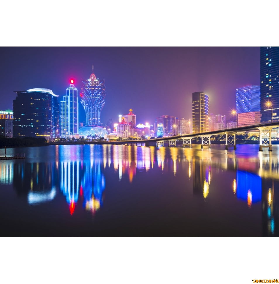 Modern City Buildings Backdrop Art Architecture Kids Adult Travel ...