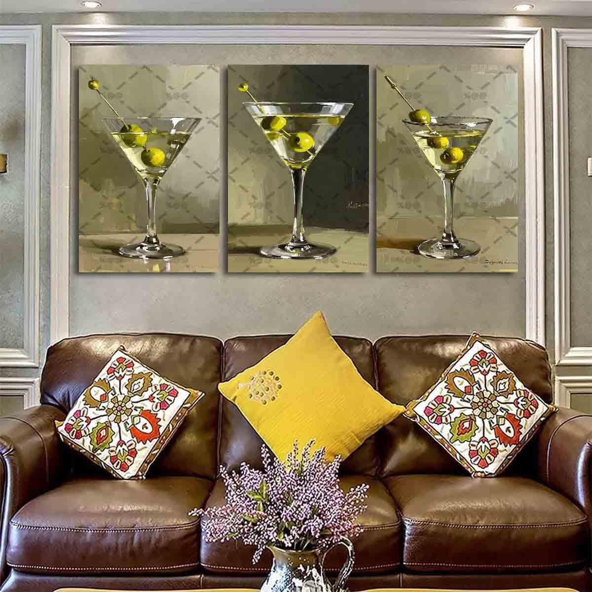 Modern Classic Art Canvas Print Colorful Bird Oil Painting Tremella ...