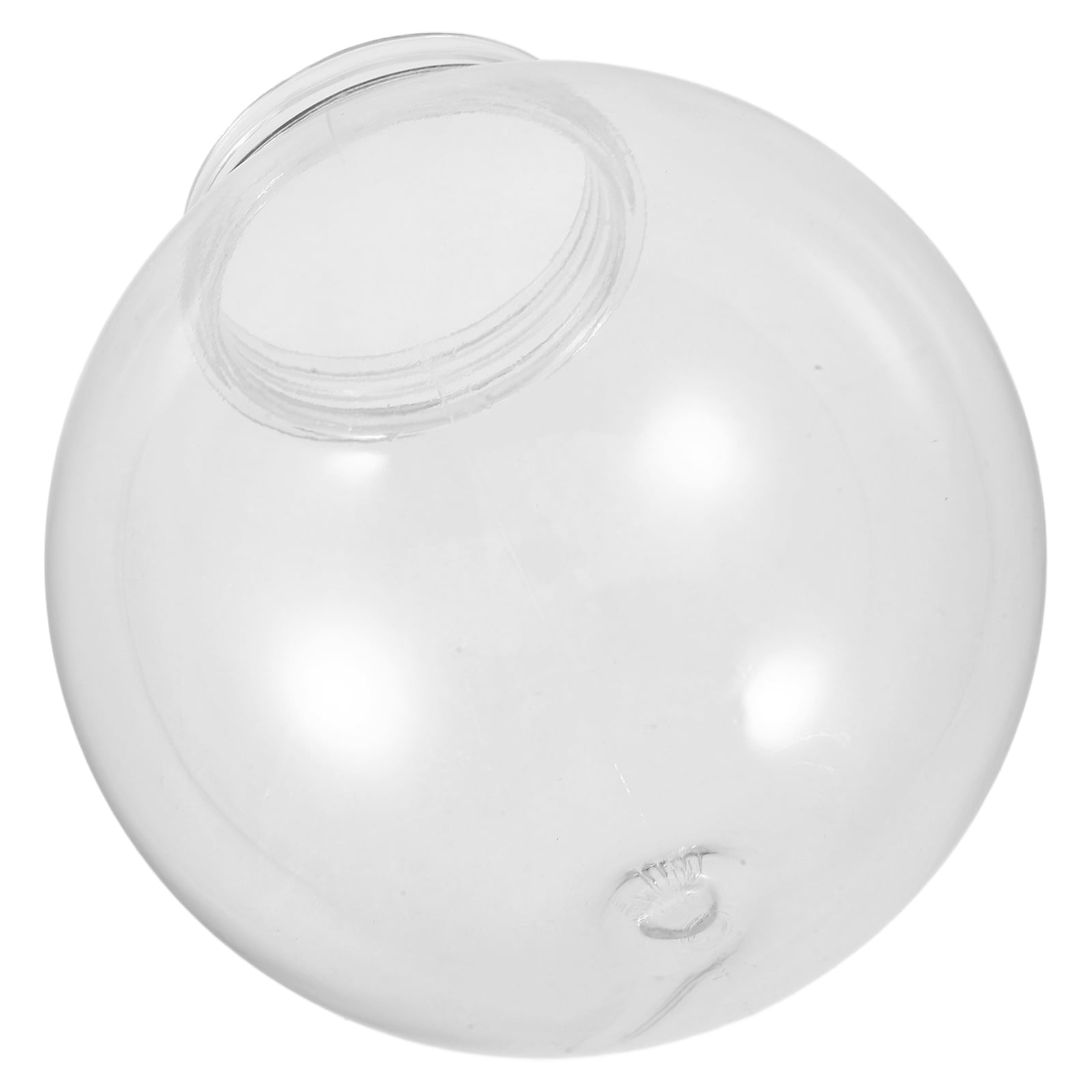 Modern Clear Acrylic Round Globe Lampshade for Lamp Post 1 Set ...