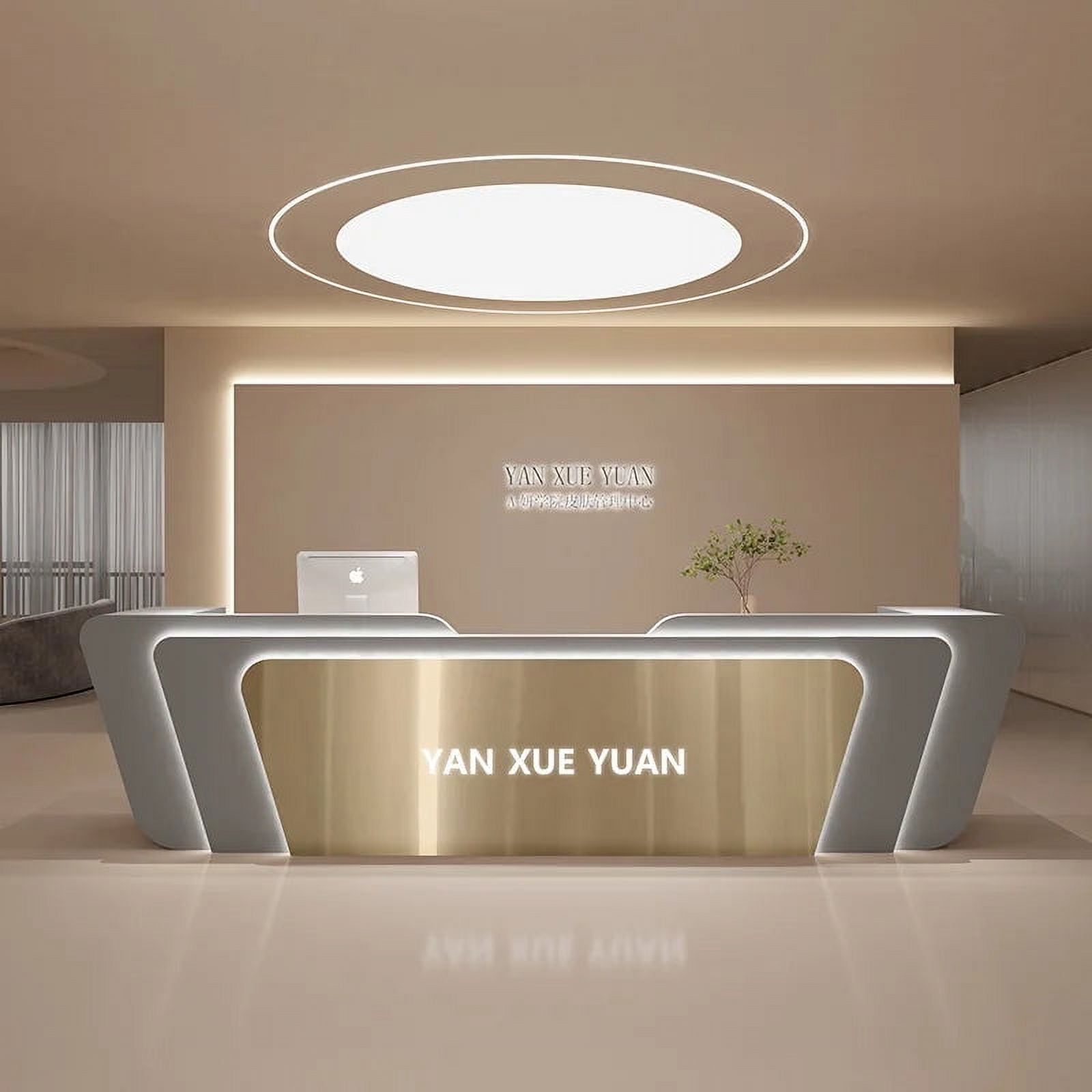 Modern Clinic Reception Desks Beauty Salon Checkout Cashier Counter ...