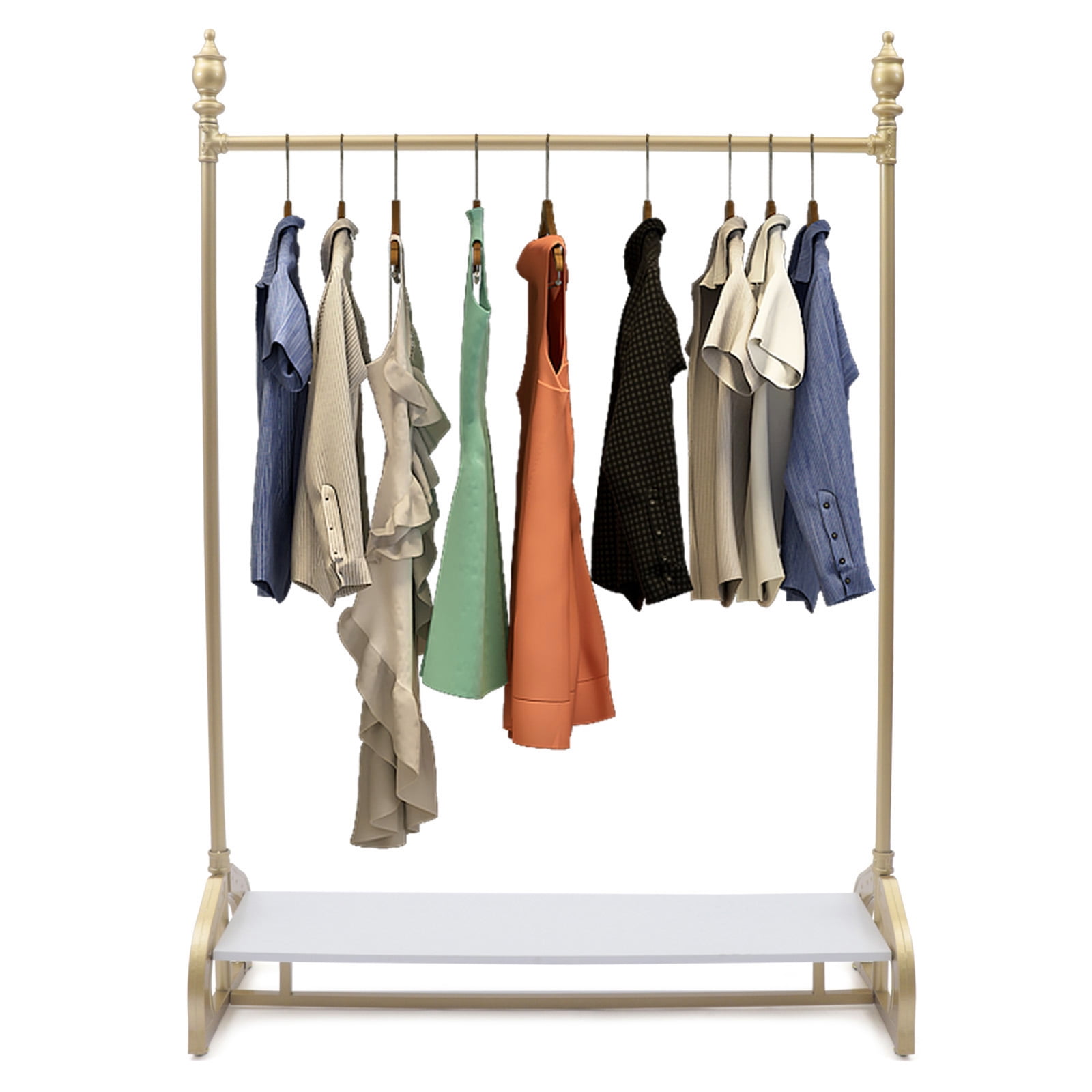 Modern Clothes Rack Retail Display Clothes Rack Freestanding Garment ...