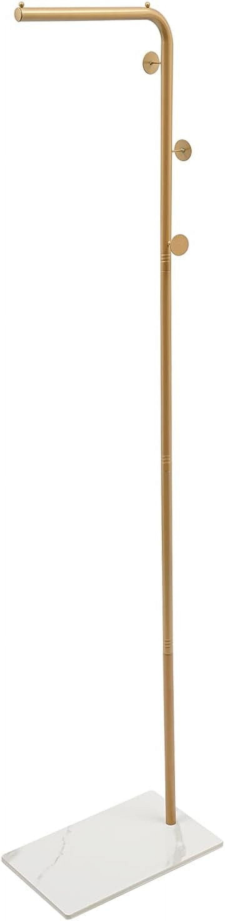 Modern Coat Rack, Gold Clothing Rack, Freestanding Gold Coat Garment ...