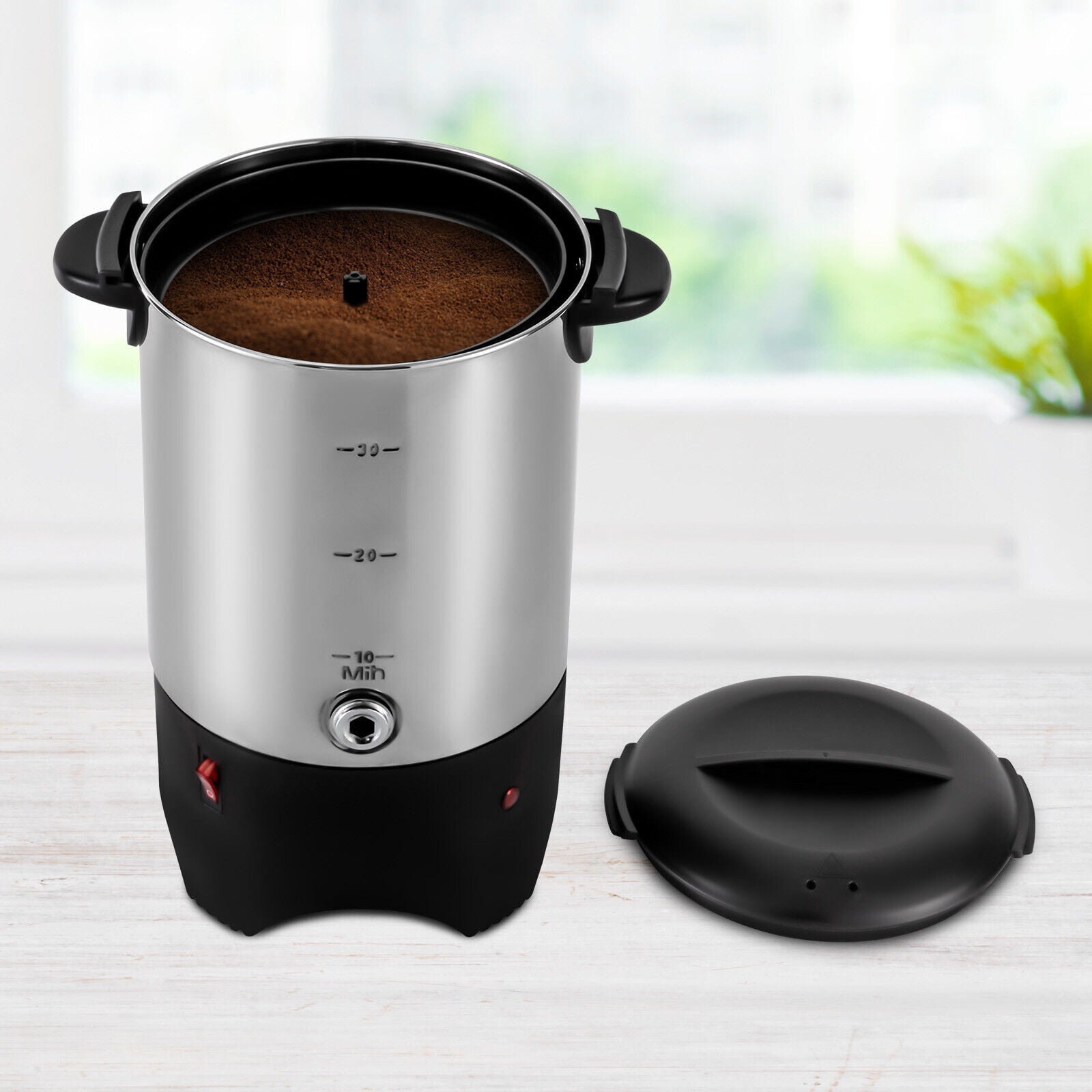 Modern Coffee Percolator 30 Cup Commercial Large Capacity Urn 5.2L ...