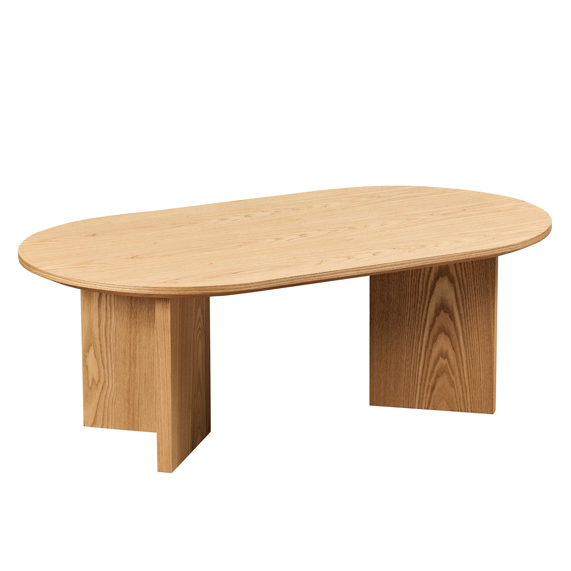 Modern Coffee Table 39.61 Inch Oval - Structure For Living Room ...