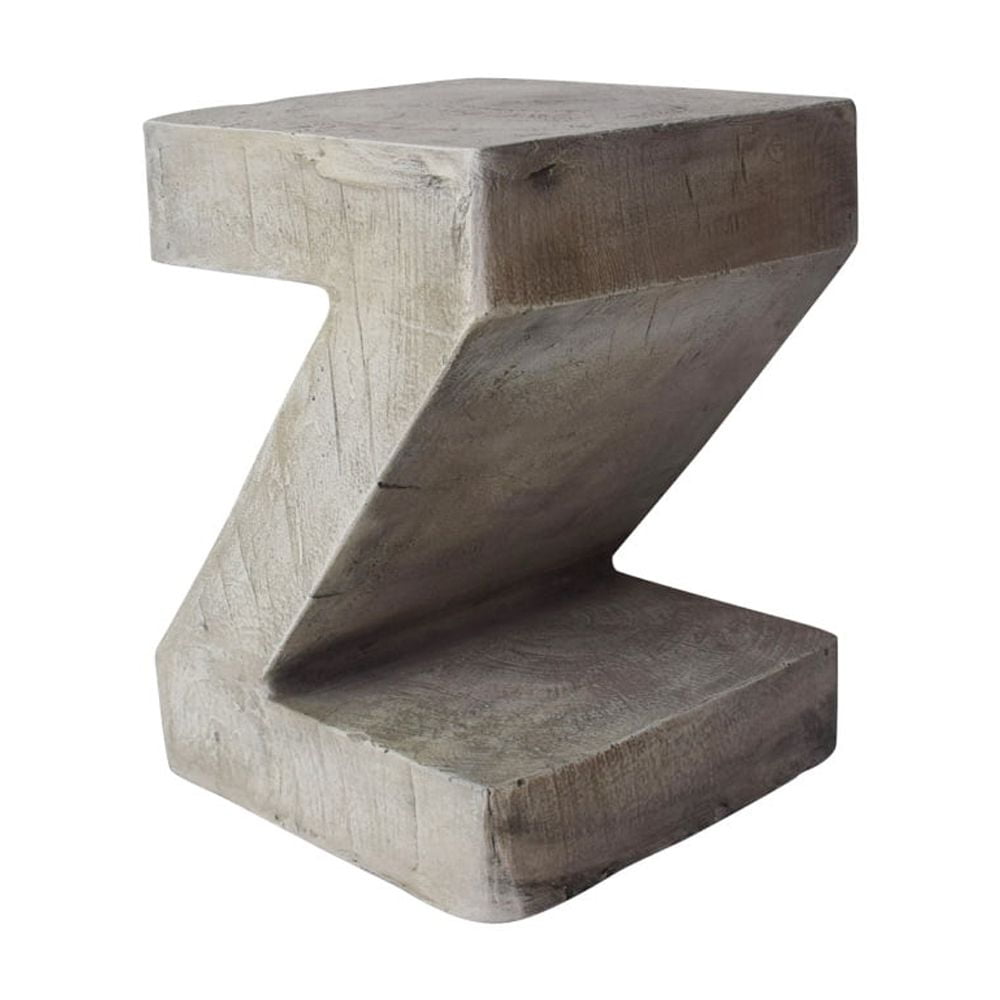 Modern Concrete Coffee Table Minimalist Side Table Durable Design for ...