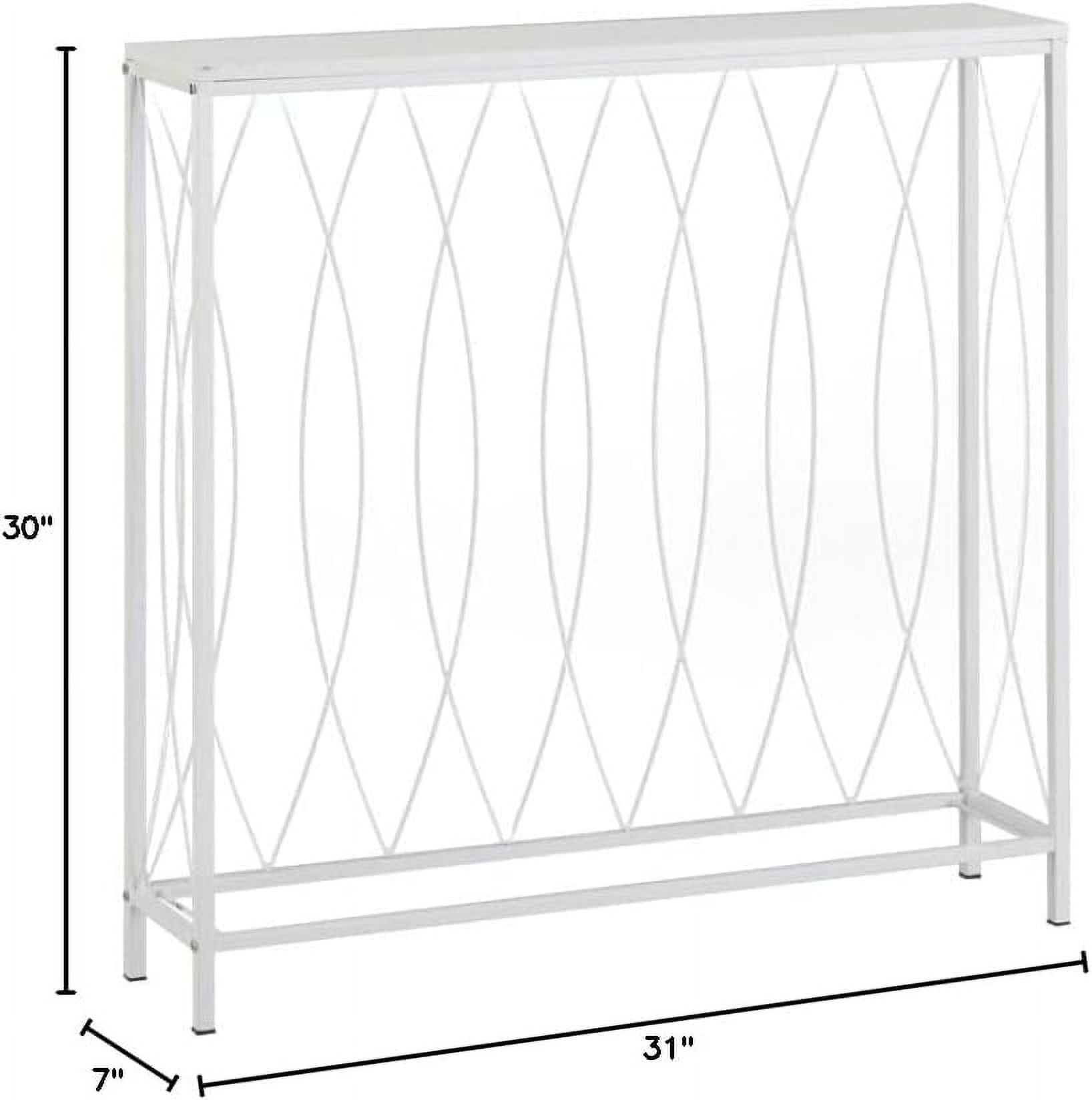 Modern Console Table - Wire Design Furniture for Behind Couch or ...
