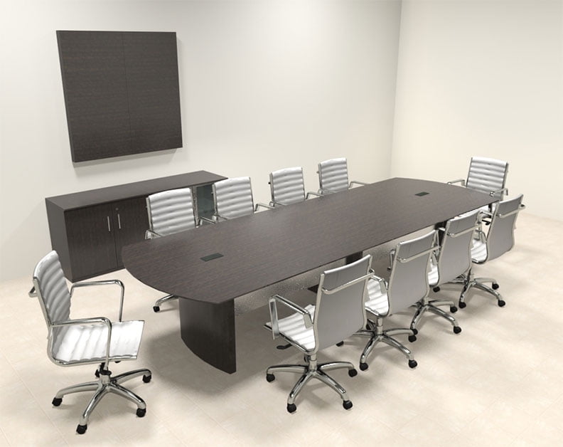 Modern Contemporary 12' Feet Conference Table, #MT-MED-C13 - Walmart.com