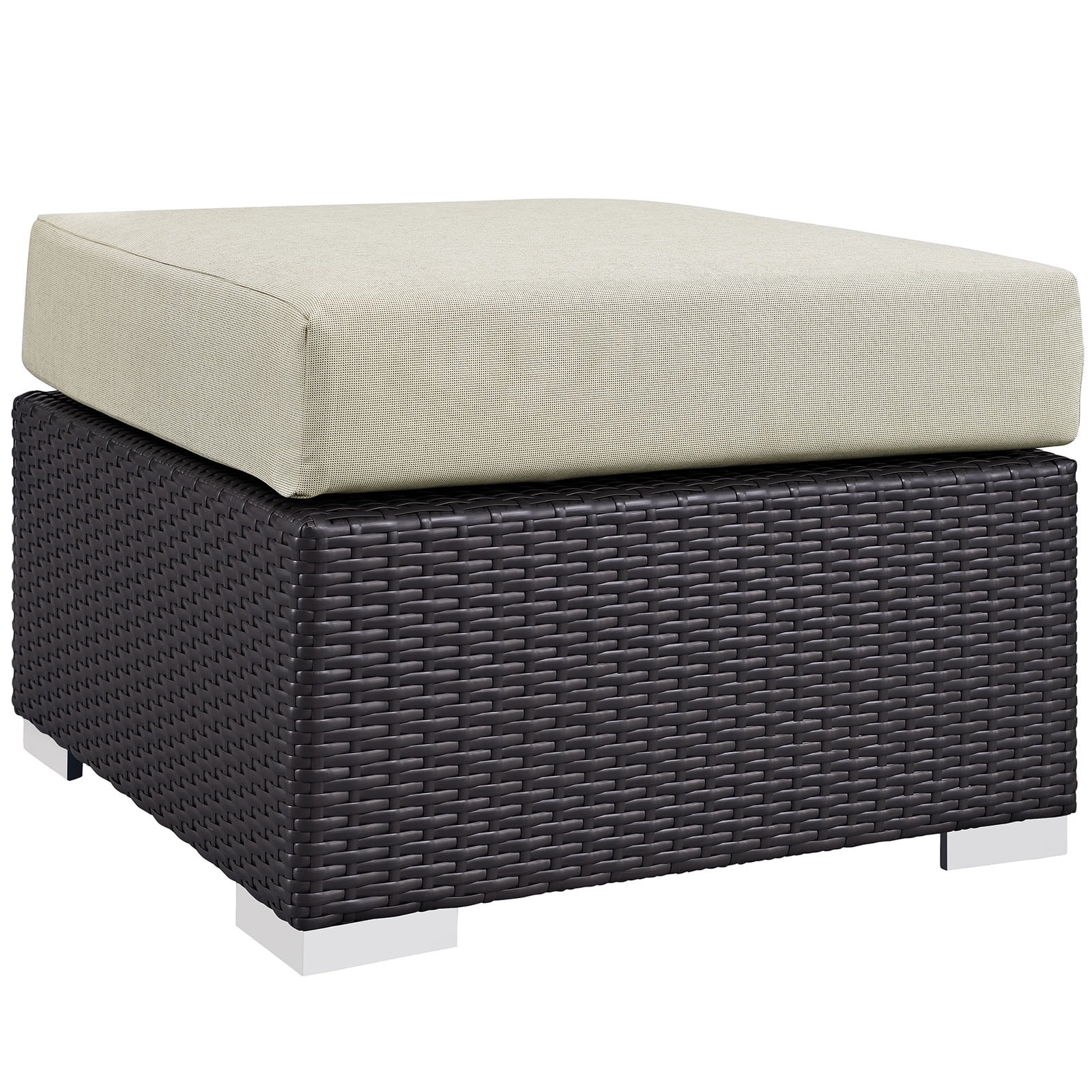 Modern Contemporary Urban Design Outdoor Patio Balcony Square Ottoman ...