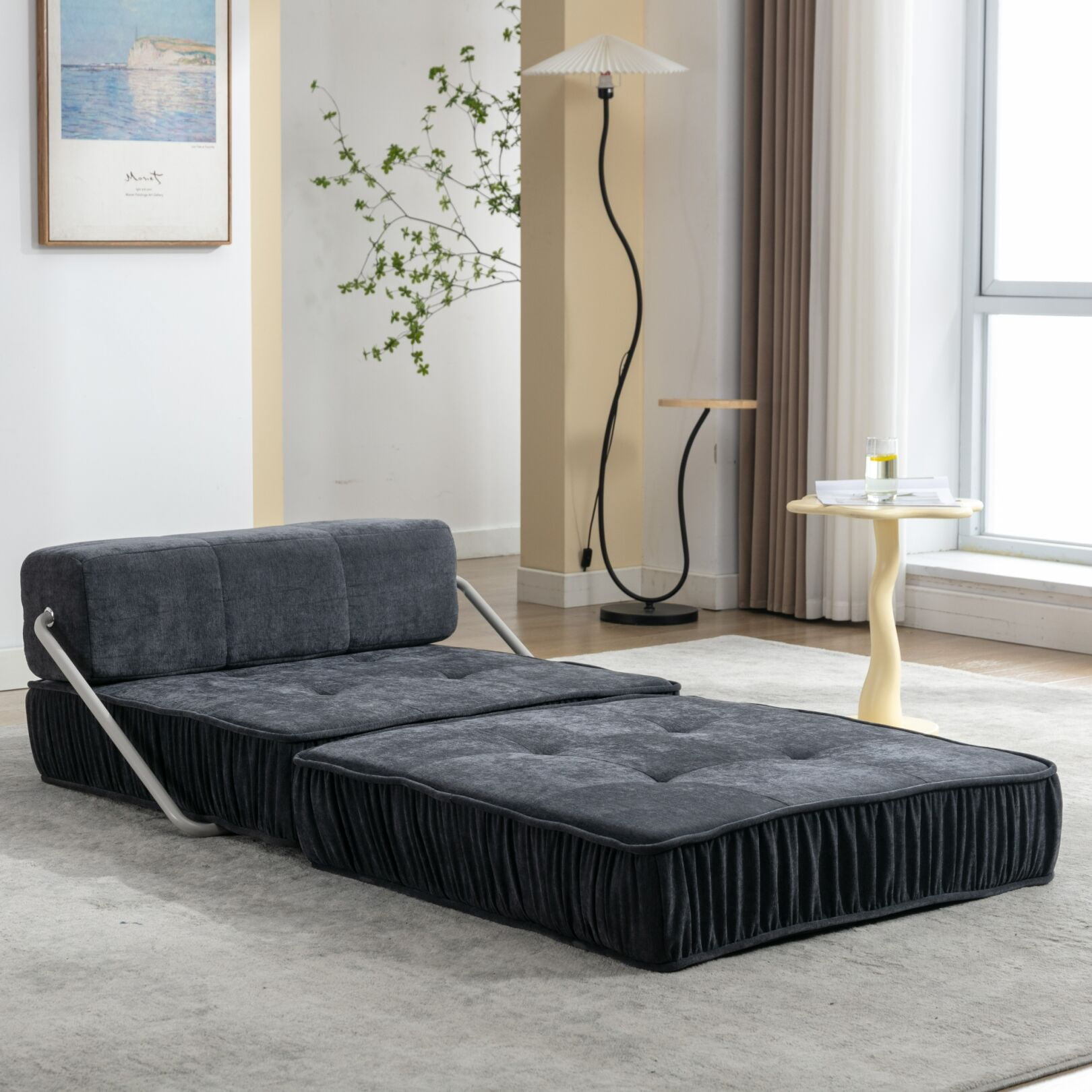 Modern Convertible Modular Sectional Sofa, Chenille Sofas Couches ...